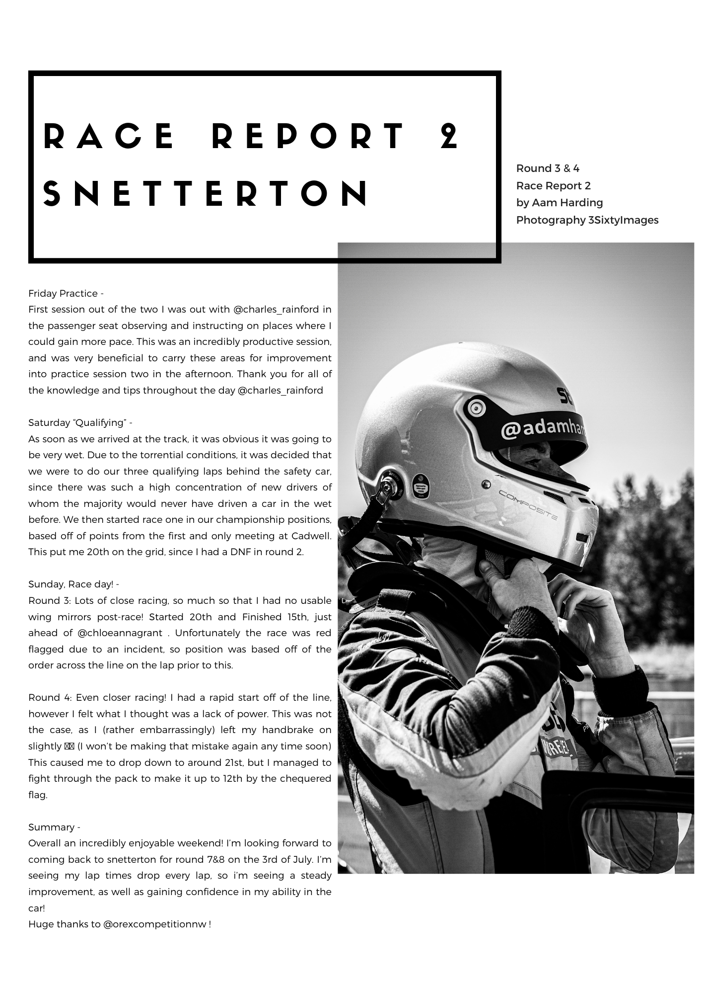 2022 – Adam Harding Racing